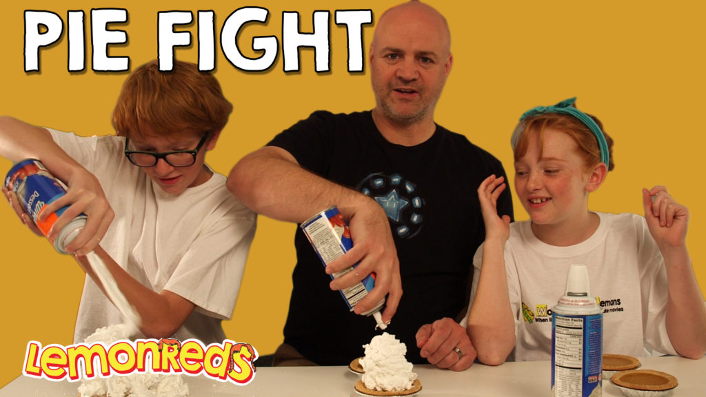 Pie in the Face Challenge Winner and losers | LemonReds Special Pie ...