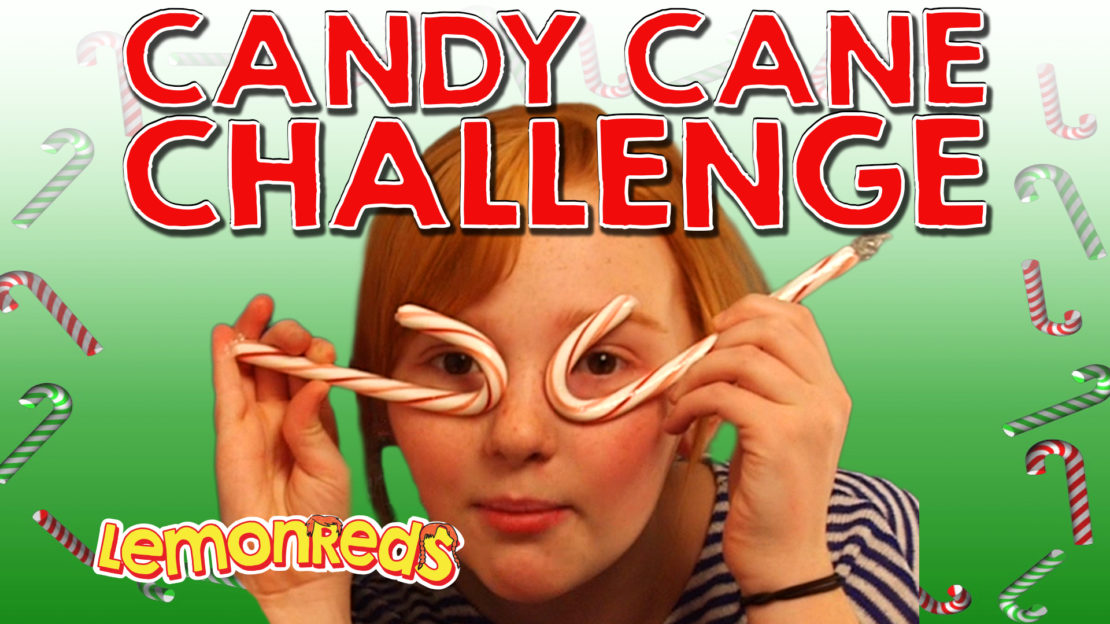 Ultimate Candy Cane Challenge | Get the candy on the tree - no hands ...